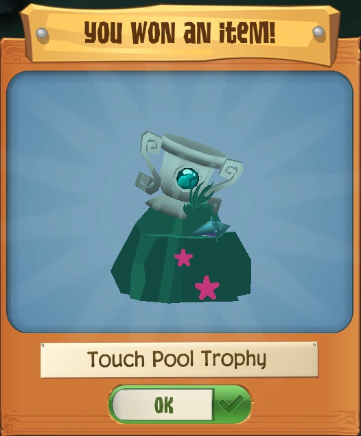 Touch Pool Trophy | Animal Jam Wiki | Fandom