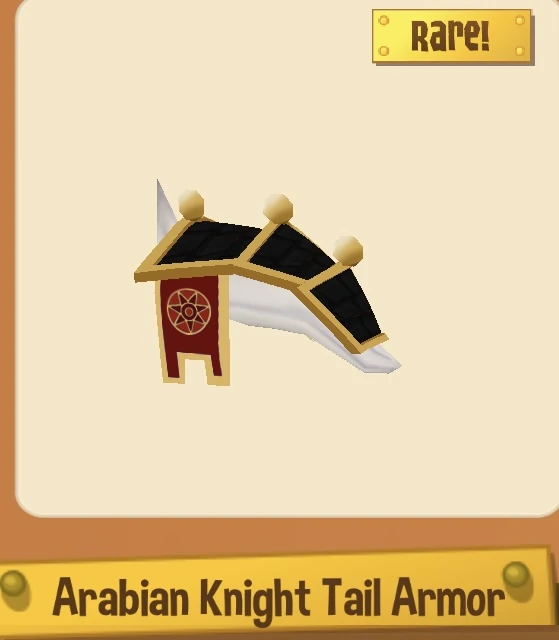 Arabian Knight Tail Armor/Leilani | Animal Jam Wiki | Fandom