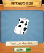 Toadstool Gauntlets | Animal Jam Wiki | Fandom
