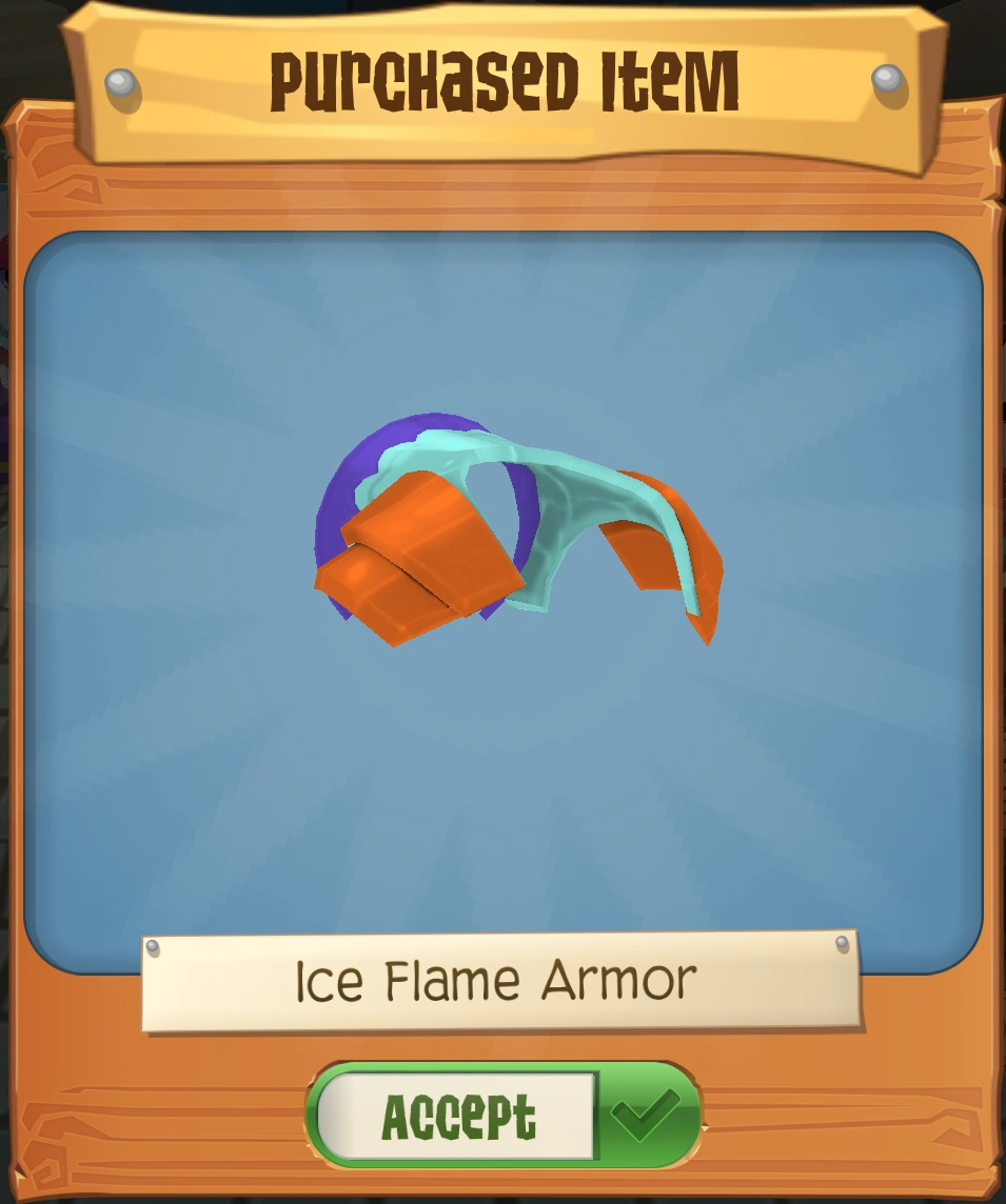 Ice Flame Armor | Animal Jam Wiki | Fandom