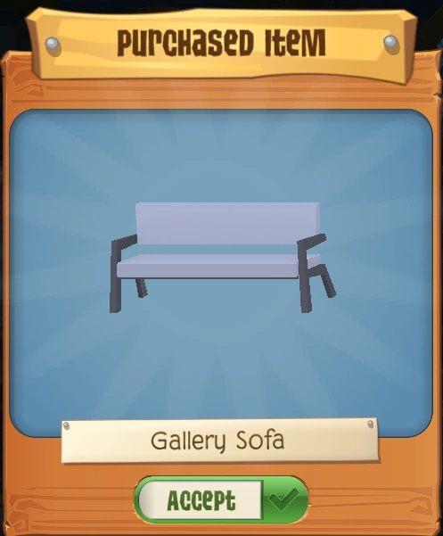 Gallery Sofa | Animal Jam Wiki | Fandom