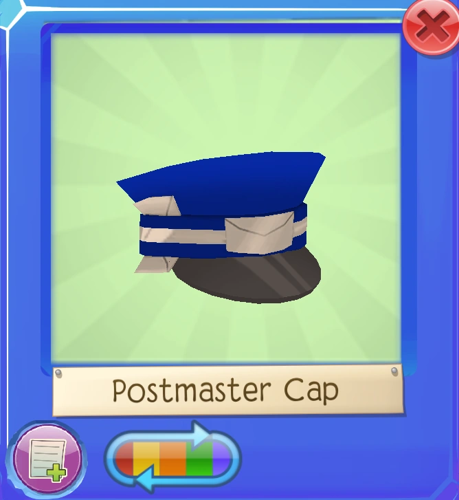 Postmaster Cap | Animal Jam Wiki | Fandom