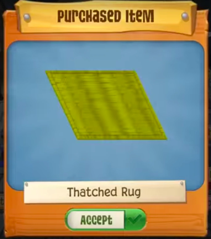 Thatched Rug | Animal Jam Wiki | Fandom