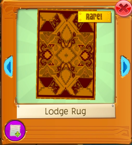 Lodge Rug/Leilani | Animal Jam Wiki | Fandom