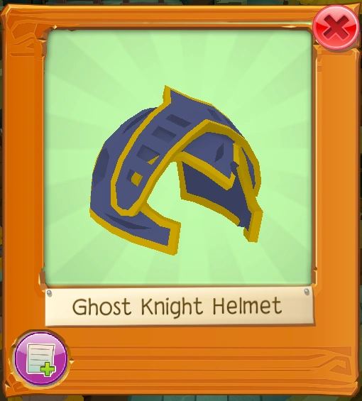 Ghost Knight Helmet | Animal Jam Wiki | Fandom