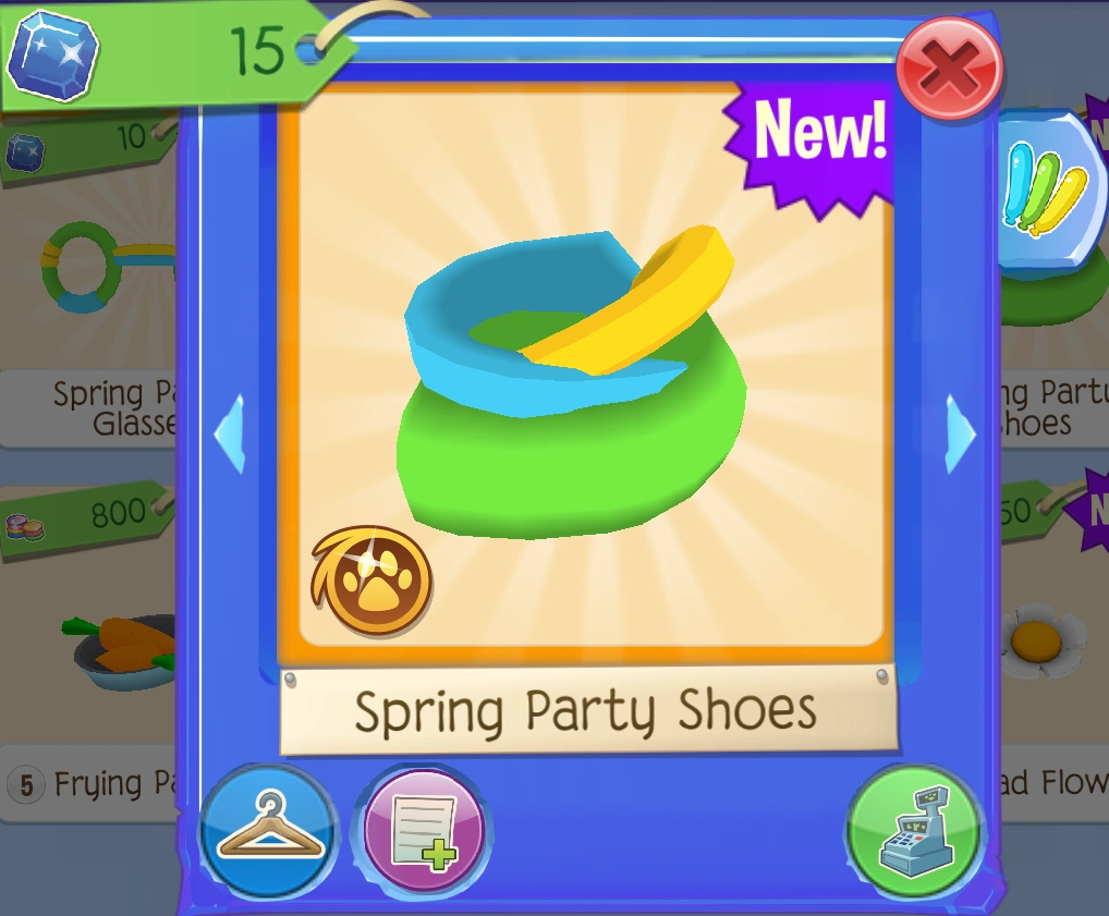 Spring Party Shoes | Animal Jam Wiki | Fandom