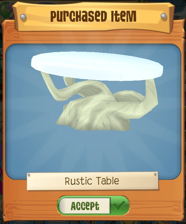 Rustic Table | Animal Jam Wiki | Fandom