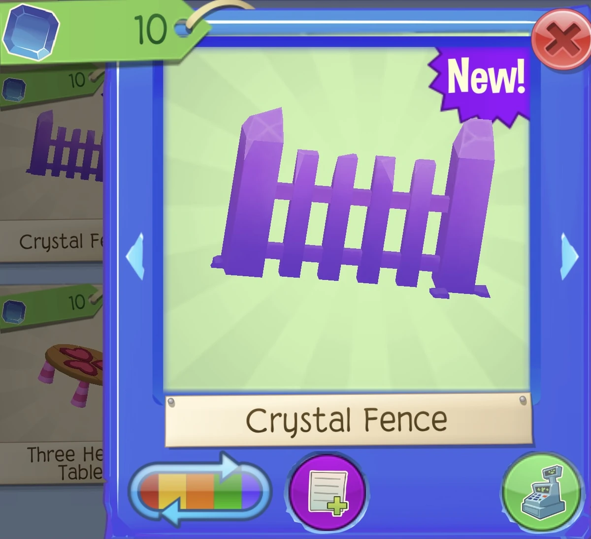 Crystal Fence | Animal Jam Wiki | Fandom