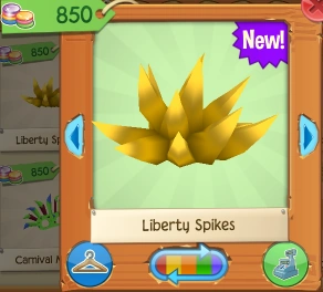 Liberty Spikes | Animal Jam Wiki | Fandom