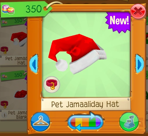 Pet Jamaaliday Hat | Animal Jam Wiki | Fandom