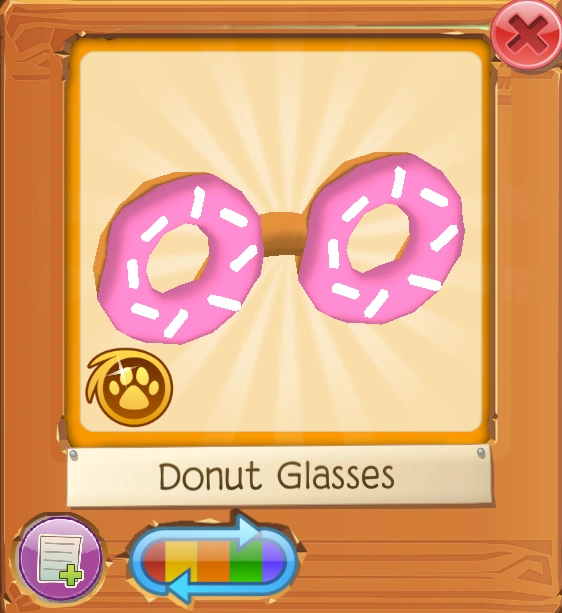 Donut Glasses | Animal Jam Wiki | Fandom
