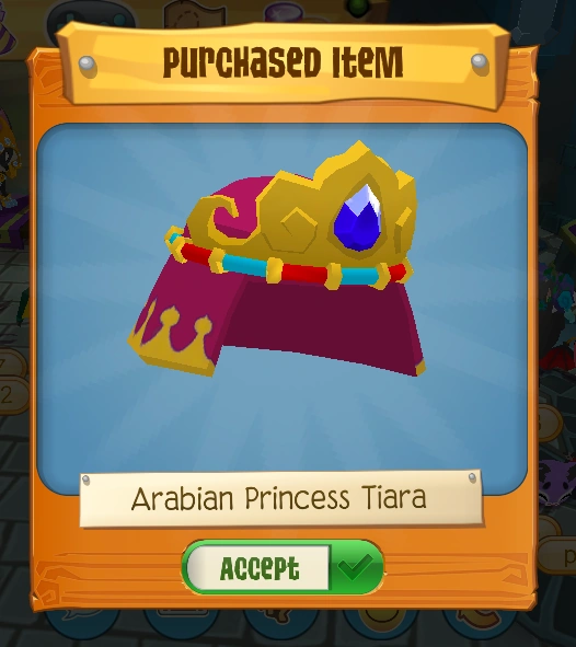 Arabian Princess Tiara | Animal Jam Wiki | Fandom