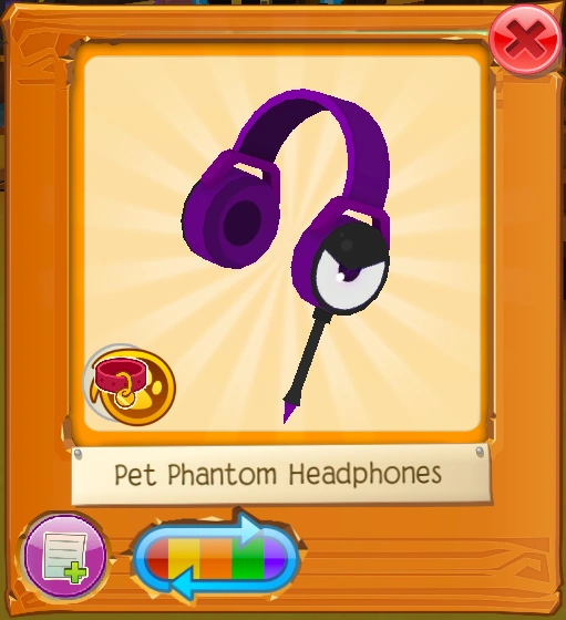 Pet Phantom Headphones | Animal Jam Wiki | Fandom
