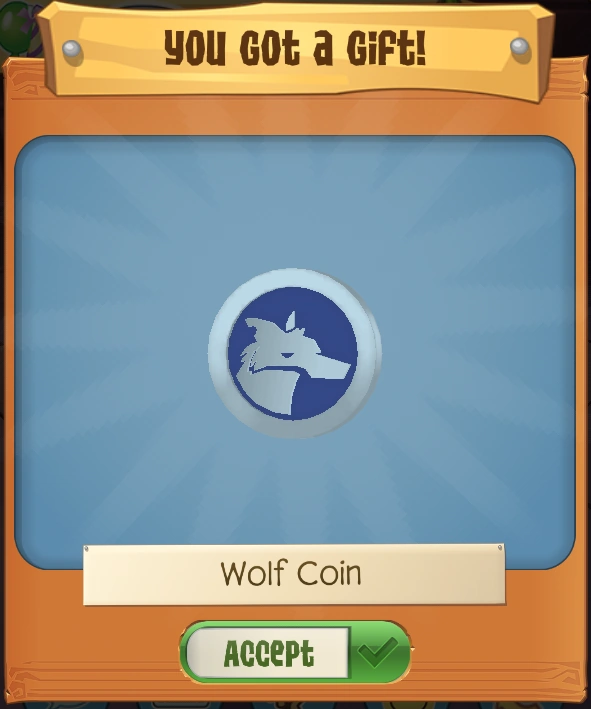 Wolf Coin | Animal Jam Wiki | Fandom