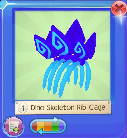 Dino Skeleton Rib Cage/Unreleased | Animal Jam Wiki | Fandom