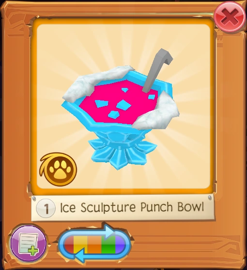 Ice Sculpture Punch Bowl | Animal Jam Wiki | Fandom