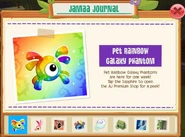 Pet Rainbow Galaxy Phantom | Animal Jam Wiki | Fandom