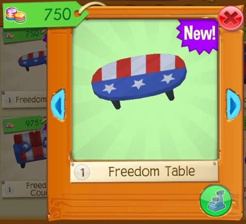 Freedom Table | Animal Jam Wiki | Fandom