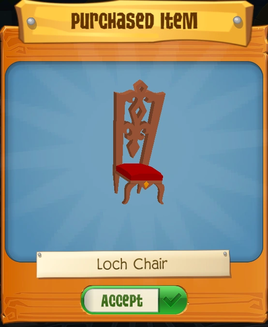 Loch Chair | Animal Jam Wiki | Fandom