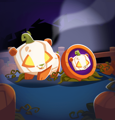 Pet Pumpkin Panda Token Bundle | Animal Jam Wiki | Fandom