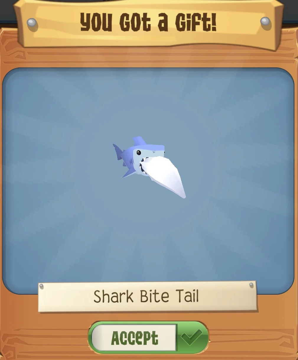 Shark Bite Tail | Animal Jam Wiki | Fandom