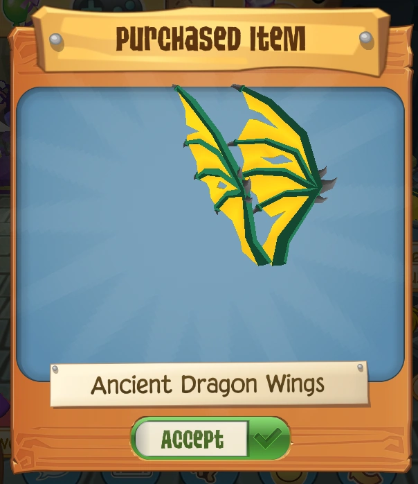 Ancient Dragon Wings | Animal Jam Wiki | Fandom