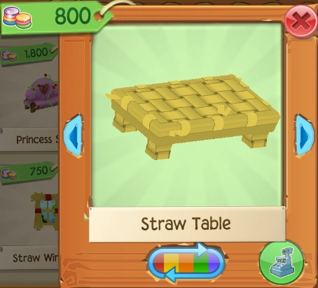 Straw Table | Animal Jam Wiki | Fandom