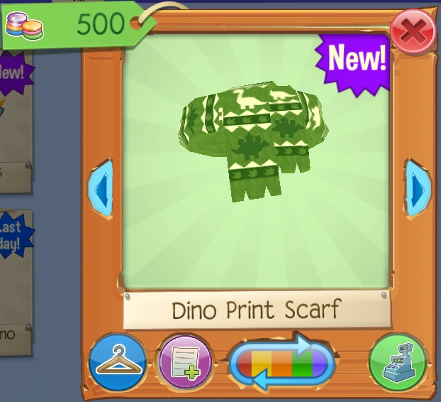 Dino Print Scarf | Animal Jam Wiki | Fandom