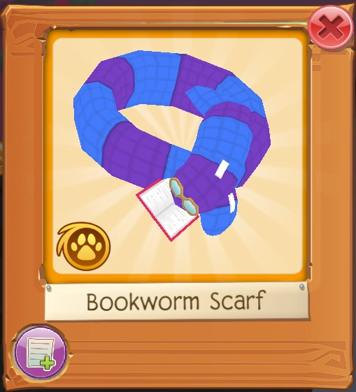 Bookworm Scarf | Animal Jam Wiki | Fandom