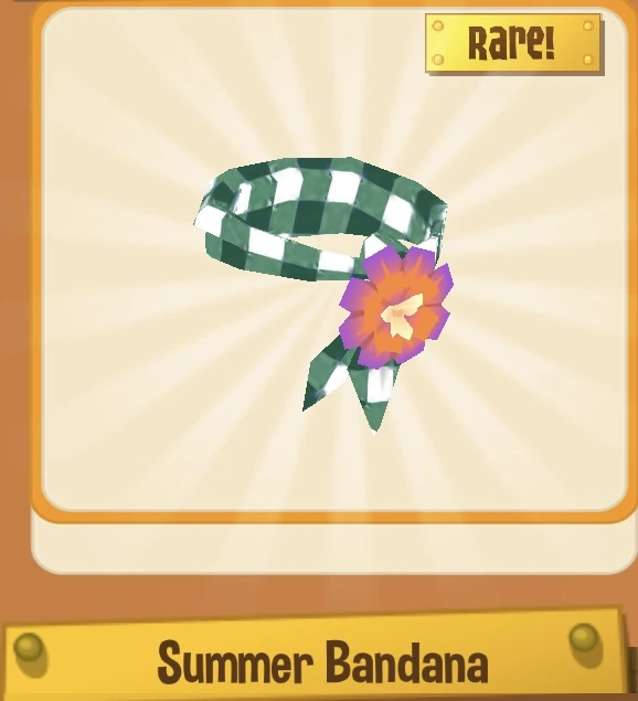 Summer Bandana/Leilani | Animal Jam Wiki | Fandom