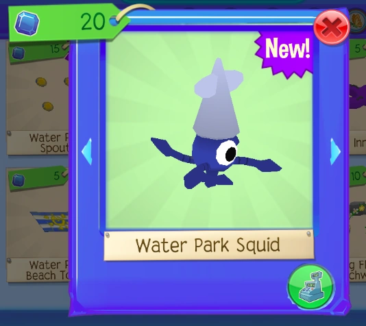 Water Park Squid | Animal Jam Wiki | Fandom