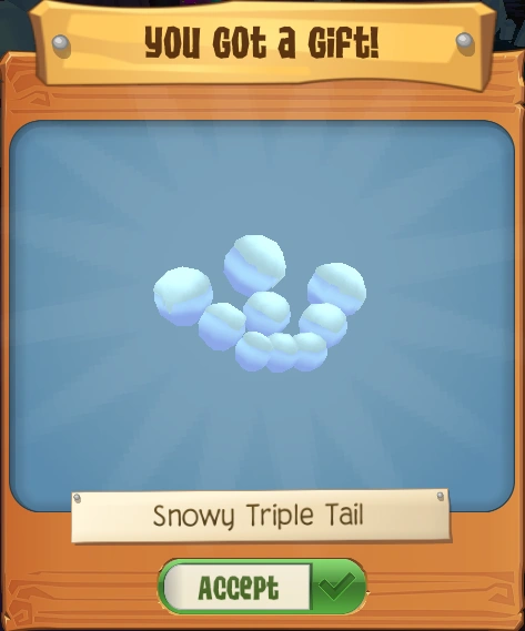 Snowy Triple Tail | Animal Jam Wiki | Fandom