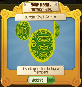 Turtle Shell Armor | Animal Jam Wiki | Fandom