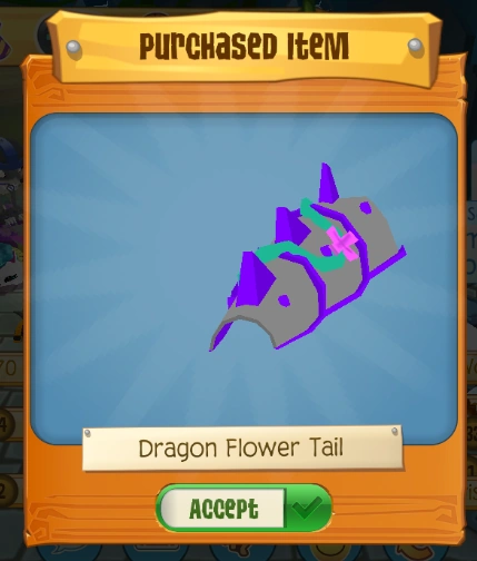 Dragon Flower Tail | Animal Jam Wiki | Fandom