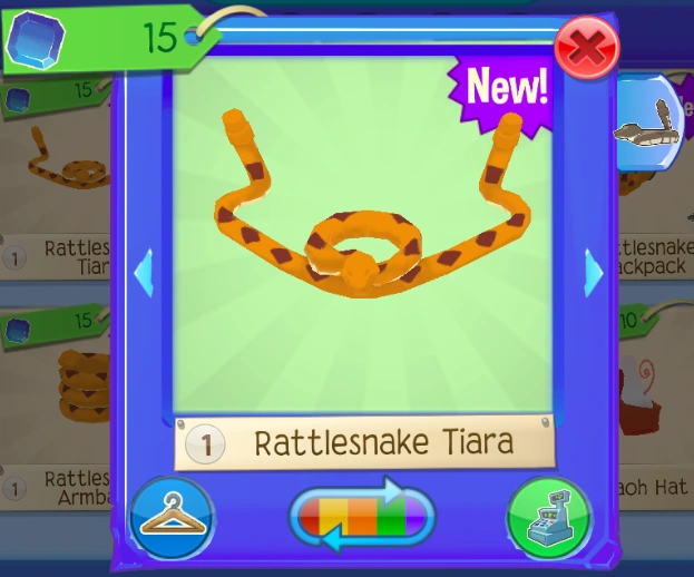 Rattlesnake Tiara | Animal Jam Wiki | Fandom