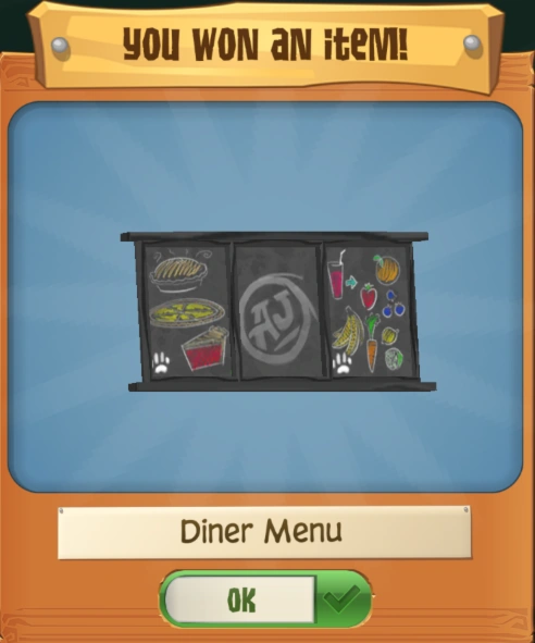 Diner Menu | Animal Jam Wiki | Fandom