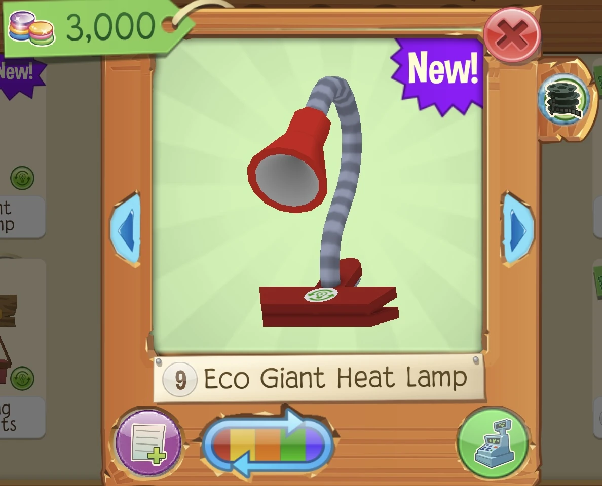 Eco Giant Heat Lamp | Animal Jam Wiki | Fandom