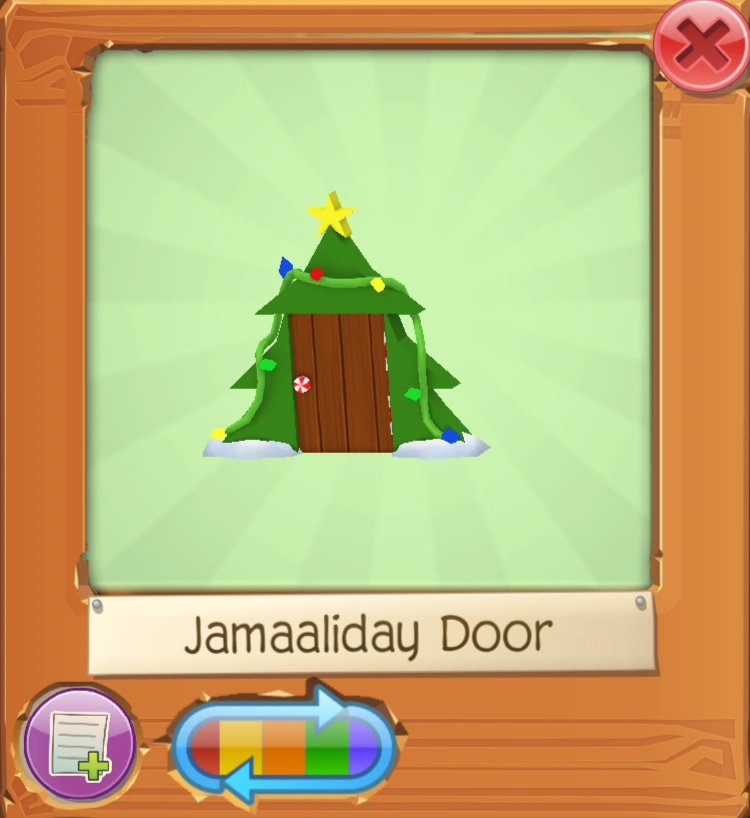 Jamaaliday Door | Animal Jam Wiki | Fandom