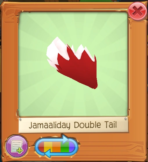 Jamaaliday Double Tail | Animal Jam Wiki | Fandom