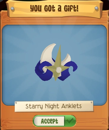 Starry Night Anklets | Animal Jam Wiki | Fandom
