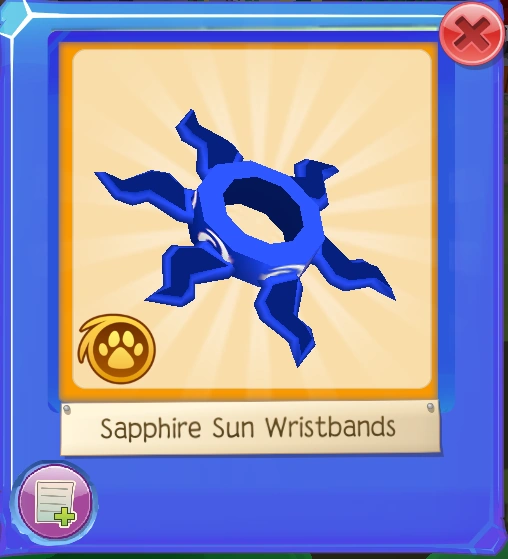 Sapphire Sun Wristbands | Animal Jam Wiki | Fandom