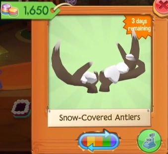 Snow-Covered Antlers | Animal Jam Wiki | Fandom