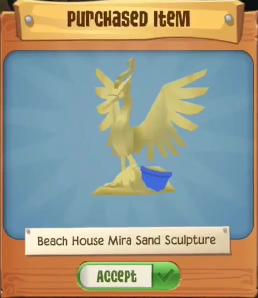 Beach House Mira Sand Sculpture | Animal Jam Wiki | Fandom