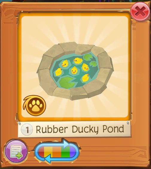 Rubber Ducky Pond | Animal Jam Wiki | Fandom