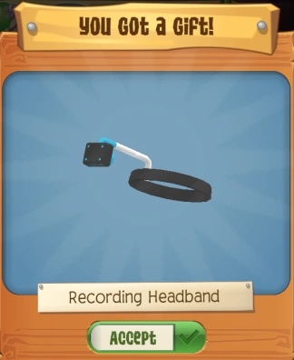 Recording Headband | Animal Jam Wiki | Fandom