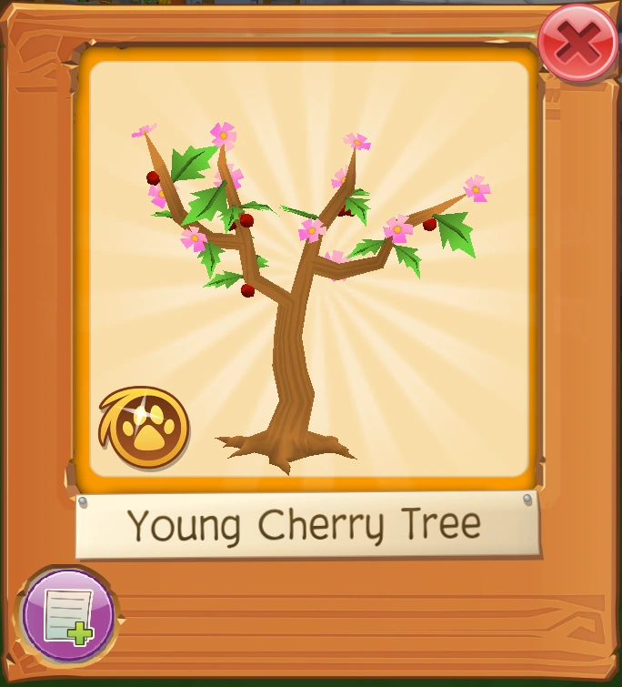 Young Cherry Tree | Animal Jam Wiki | Fandom