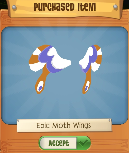 Epic Moth Wings | Animal Jam Wiki | Fandom