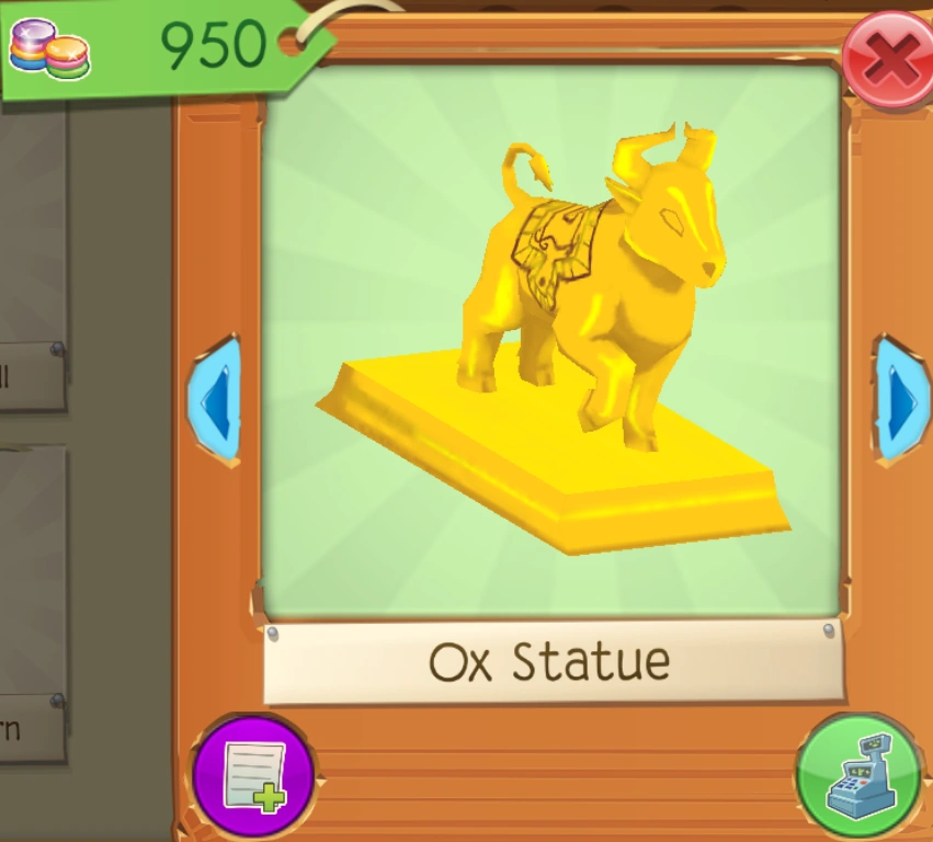Ox Statue | Animal Jam Wiki | Fandom