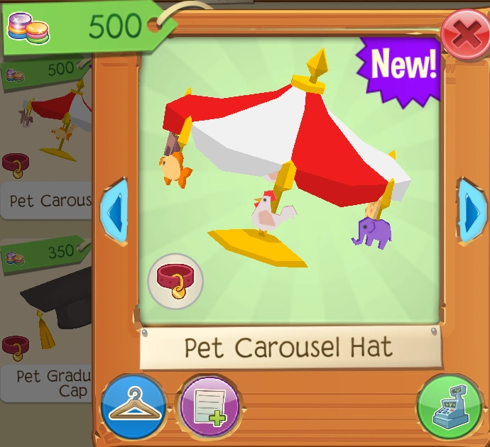 Pet Carousel Hat | Animal Jam Wiki | Fandom