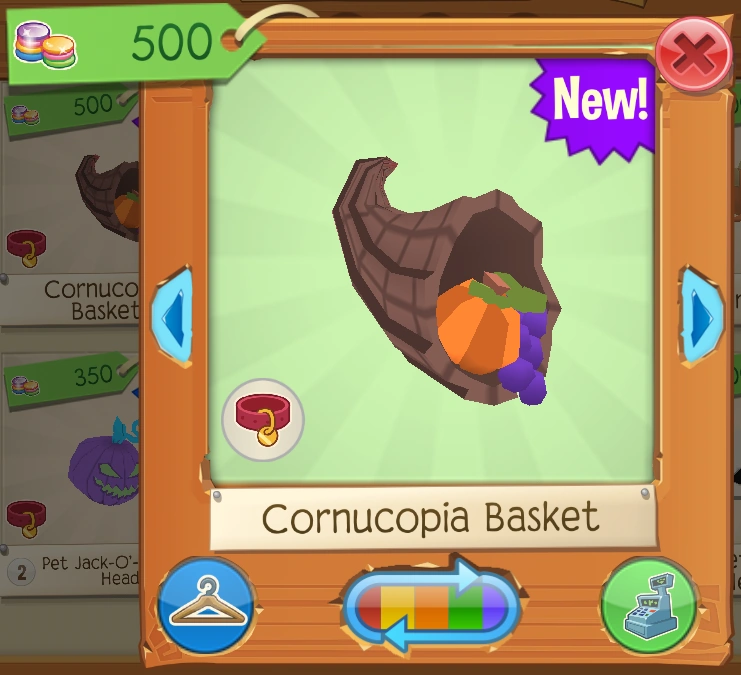 Pet Cornucopia Basket | Animal Jam Wiki | Fandom